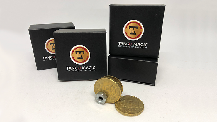 Coin Thru Card (50 cent Euro) (E0014) Tango | Fantasma Magic