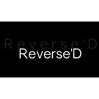 Reverse D by Lyndon Jugalbot,Rich Piccone and Tom Elderfield - - Video ...